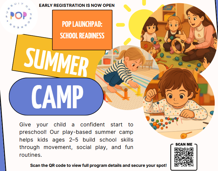 POP LaunchPad: School Readiness Summer Camp